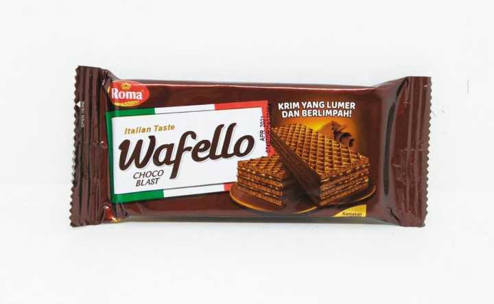 Termurah - Roma Wafello Chocoblast 21 gr - Wafer Hitz - Wafer Kekinian ...