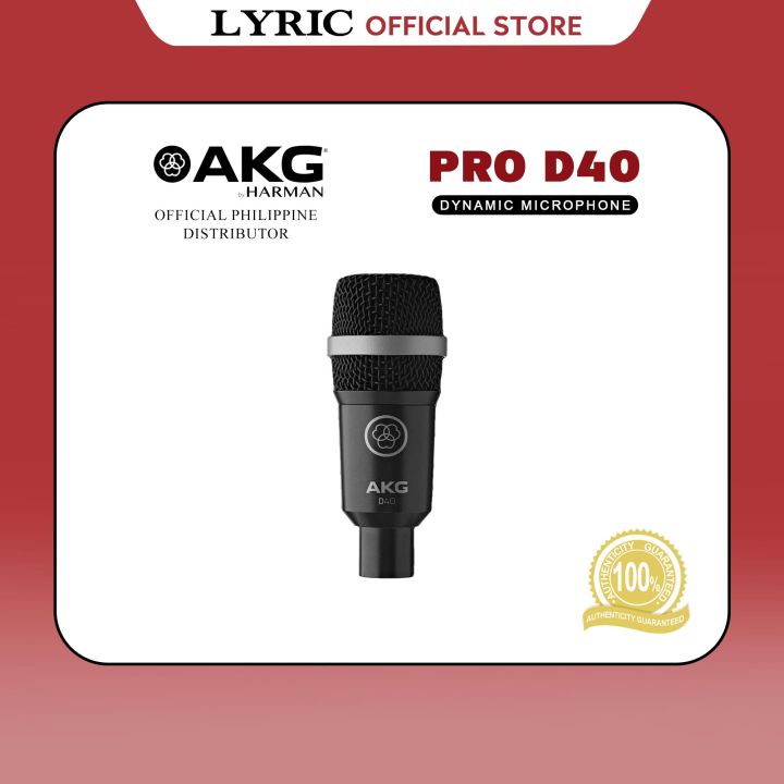Akg D40 Dynamic Microphone | Lazada PH