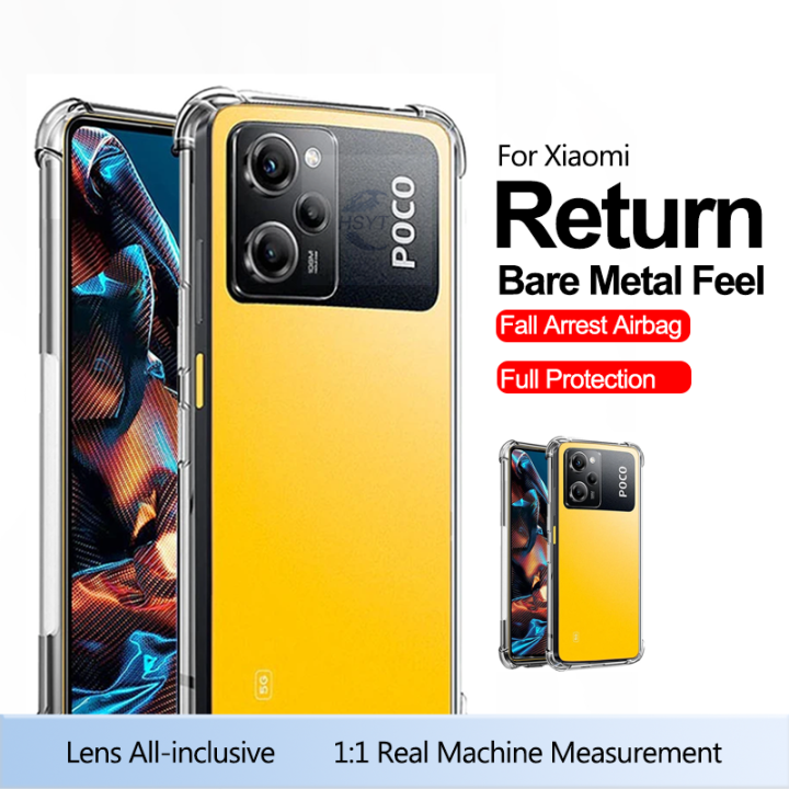 Luxury Shockproof Soft Transparent Case For Xiaomi POCO C65 F6 X6 M6 F5 ...
