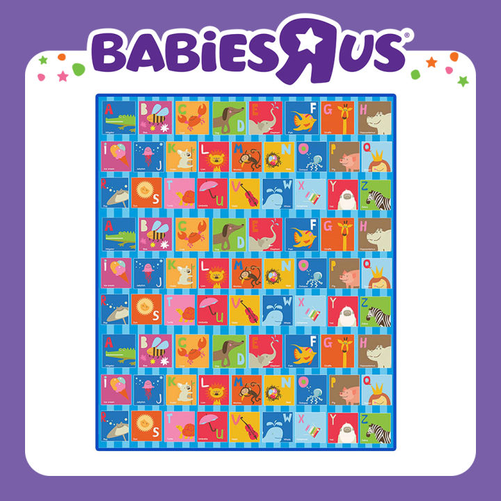 Alphabet Blue Activity Mat | Lazada PH