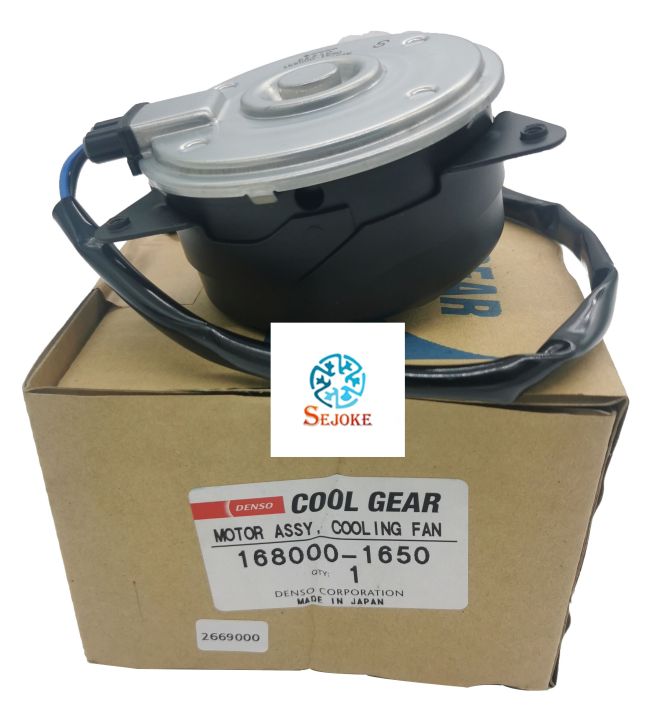ORIGINAL DENSO Radiator Fan Motor TOYOTA WISH YEAR 2003 FAN MOTOR (7270 ...