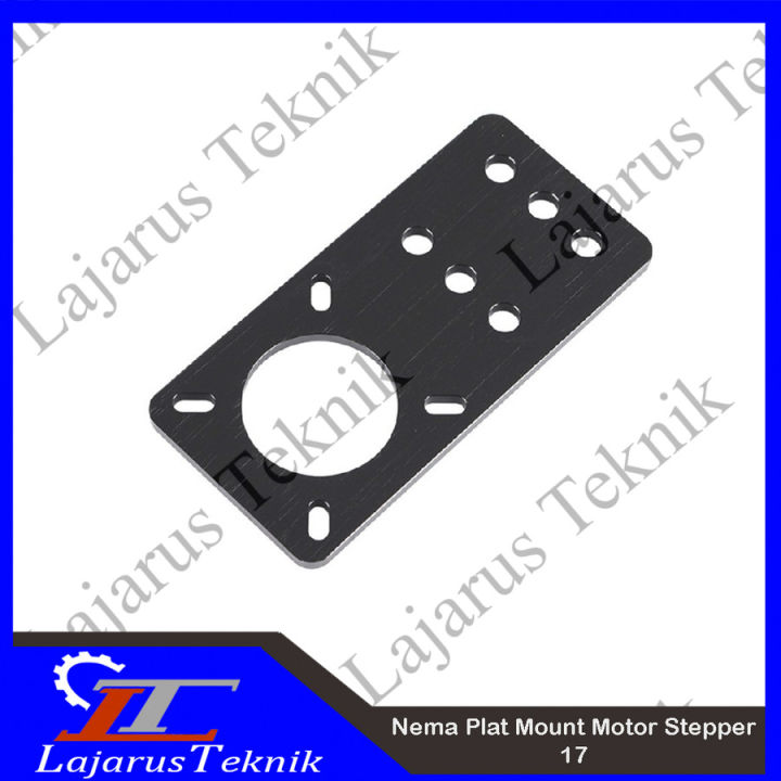 Nema Plat Mount Motor Stepper 17 Bahan Metal Aluminum Untuk Printer ...