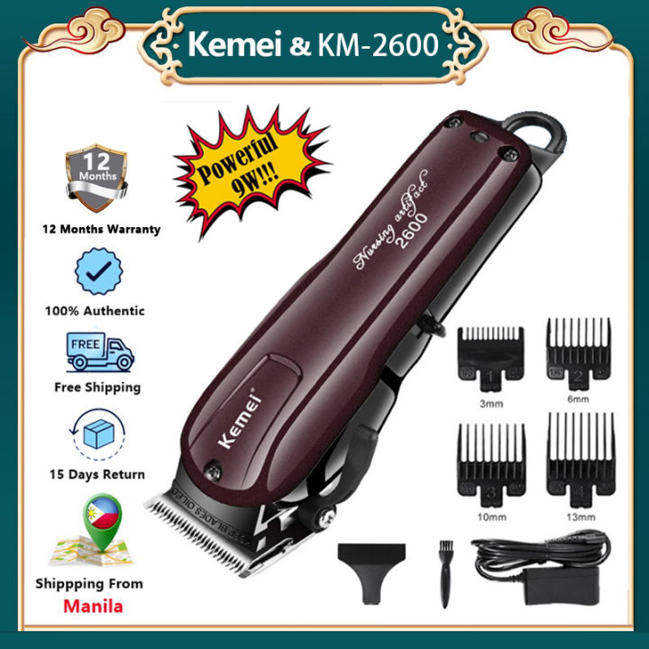 Kemei KM-2600 Electric Trimmer Professional High Power Complete Haircut ...