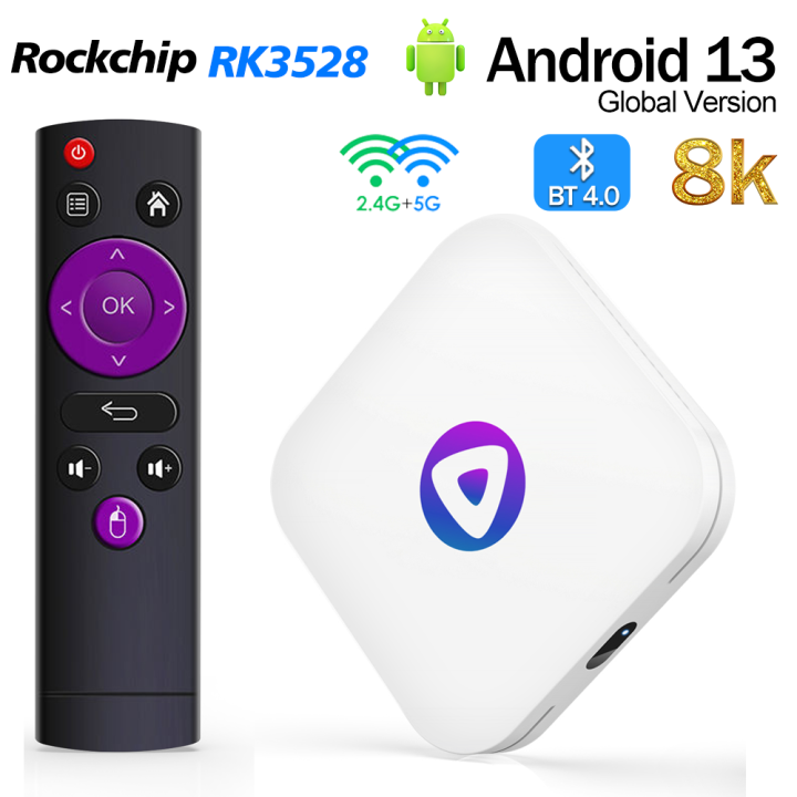 Original H96MAX M1 Smart Android TV BOX RK3528 TV Box Android 13 BT4.0 ...