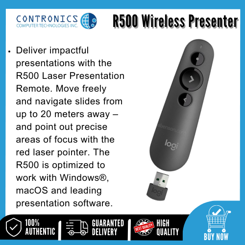 Logitech R500 Wireless Presenter | Lazada PH