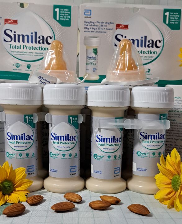 01 hộp 4 ống sữa nước Similac Total Protection dành cho bé sinh mổ (có ...