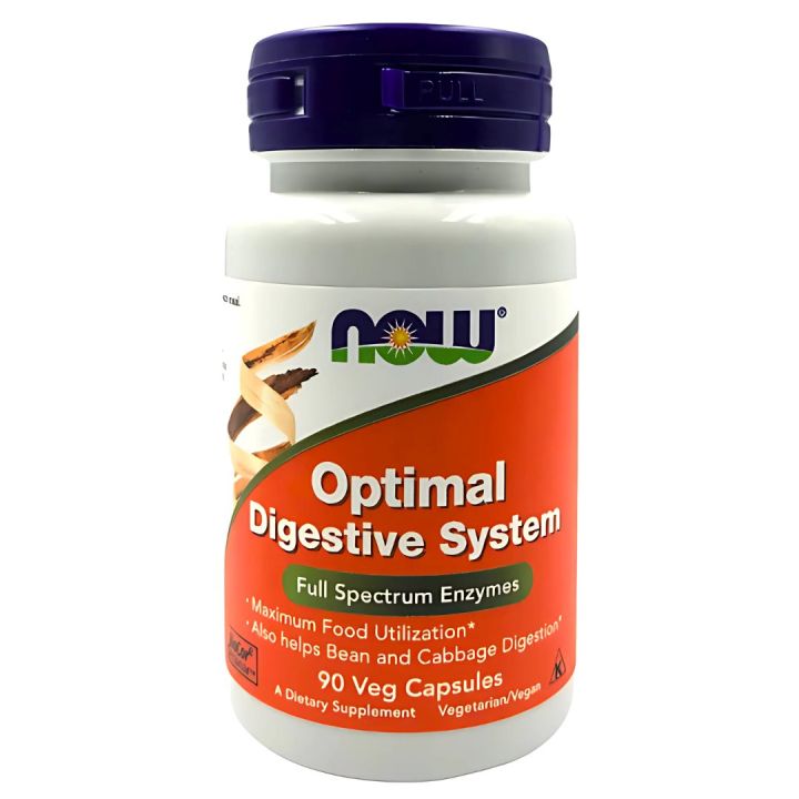 Now Optimal Digestive System, Full Spectrum Enzymes (90 caps) | Lazada PH