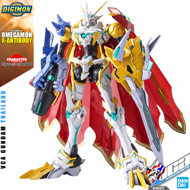 ⭐️ BANDAI FIGURE-RISE STANDARD OMEGAMON X-ANTIBODY X ANTIBODY XANTIBODY AMPLIFIED FIGURE RISE ...