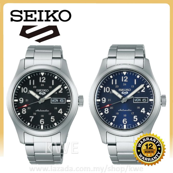 100% ORIGINAL SEIKO 5 Sports Superman Automatic Stainless Steel Hardlex ...
