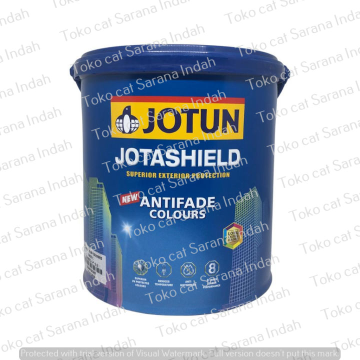 JOTUN Jotashield Antifade WHITE - 20L / 28KG Cat Tembok Exterior Cat Tembok luar Cat dinding ...