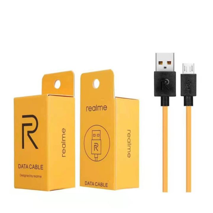 cod realme original fast charger usb data cable for any Android smart ...