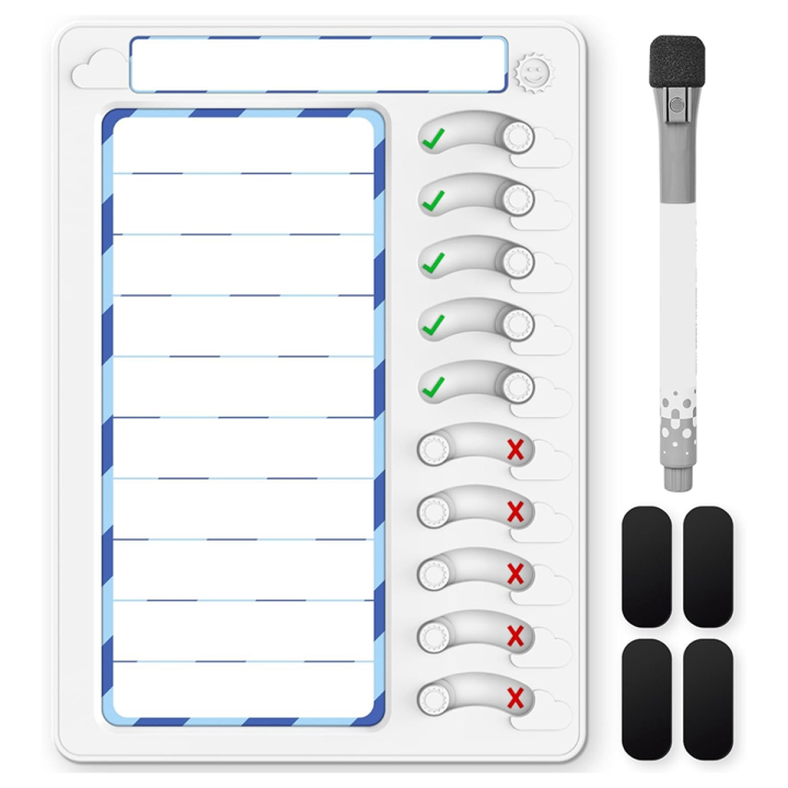 Erasable Chore Chart for Kids for Kids to Do List Routine Task Planning ...