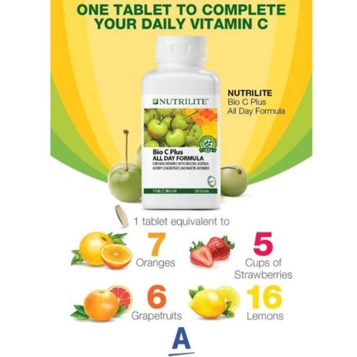 Nutrilite Bio C Plus All Day Formula - 60 Tab 120 Tab | Lazada