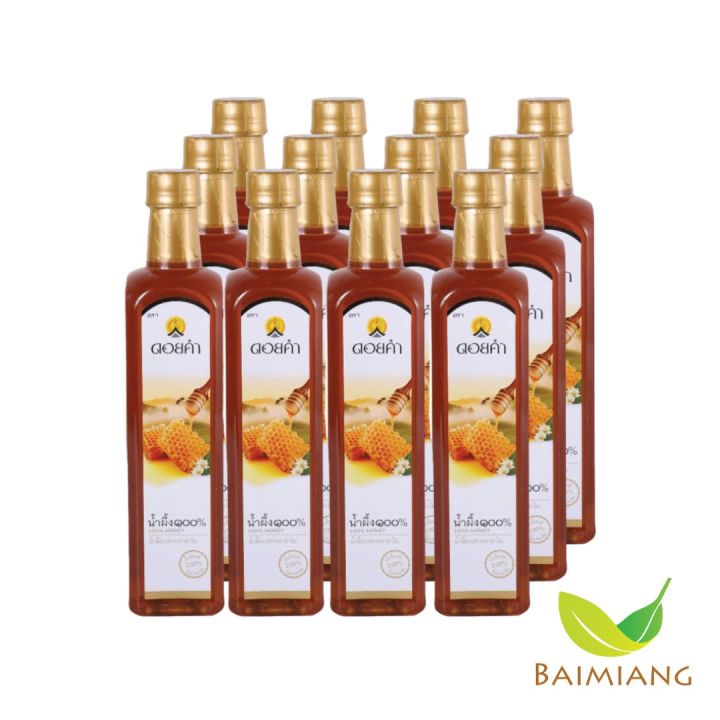 Baimiang [ยกลัง] ดอยคำ น้ำผึ้งดอกลำไย 100% ขนาด 770 กรัม (40685-12) ร้านใบเมี่ยง - DHL | Lazada ...