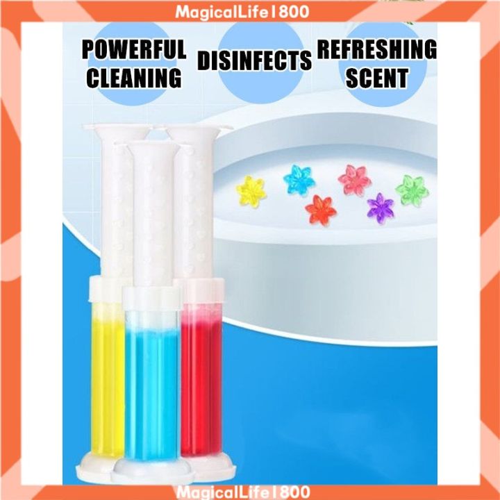 (1 unit) Korean Toilet Bathroom Push Type Scrubble Bubble Cleaner ...