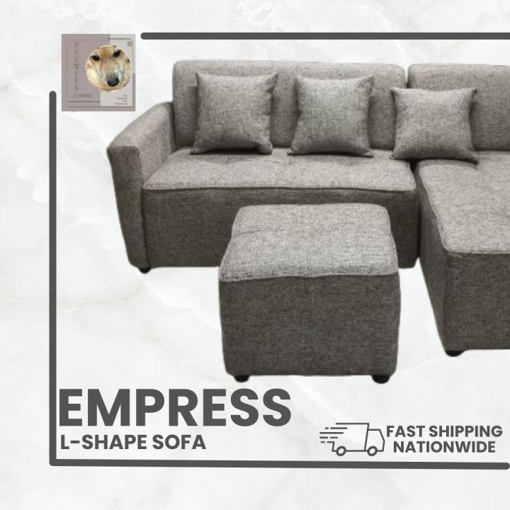 EMPRESS MODERN SALA SET L-SHAPE DESIGN FOR MODERN LIVING ROOM - Peewee ...