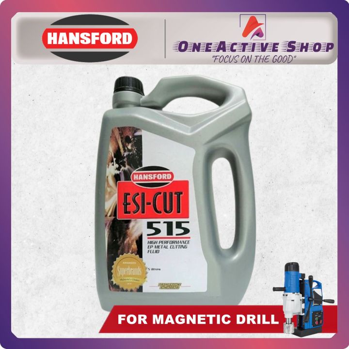 (5L) HANSFORD Cutting Oil Cutting Fluid ESI-CUT 515 (Minyak Potong Besi ...