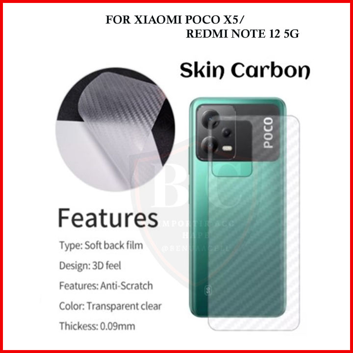 SKIN CARBON FOR XIAOMI REDMI NOTE 14 NOTE 14 PRO 5G NOTE 14 PRO PLUS ...