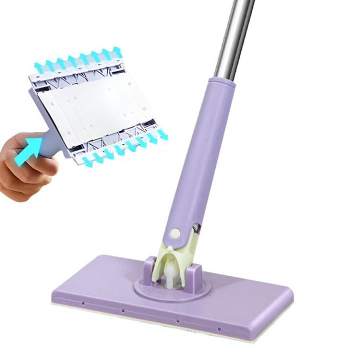 Automatic Cloth Changing Mini Mop 360 Rotation Lazy Mop Floor Cleaner ...