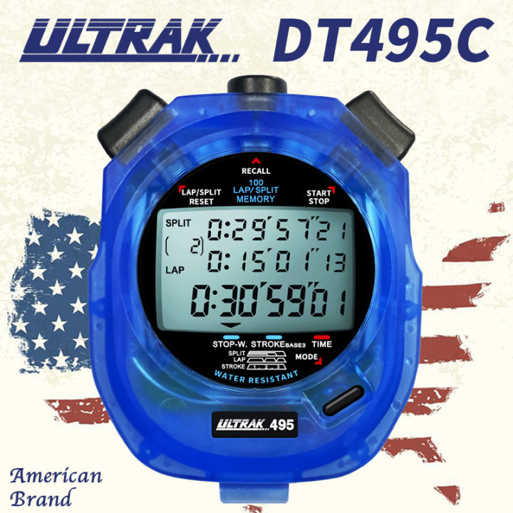 Electronic stopwatch DT495D Dingerzhi ULTRAK Osek 100-track 3-line ...
