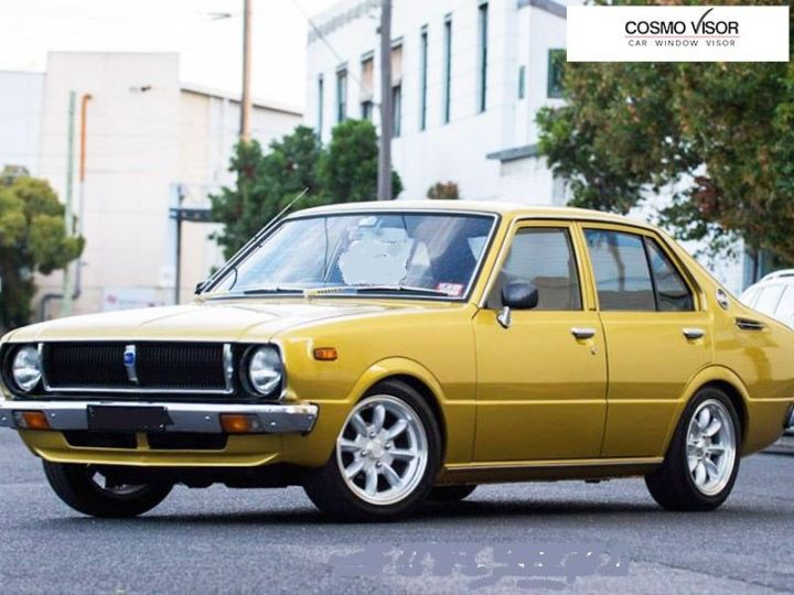 TOYOTA COROLLA KE30/40/50/60 76Y-78Y (SMALL FLAT 2.6″-3″) DOOR VISOR ...