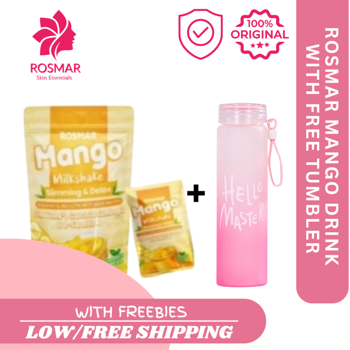 ROSMAR MANGO, CHOCO, COFEE AND ICED TEA DRINKS WITH FREE TUMBLER | Lazada PH