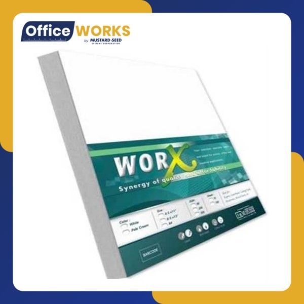 Worx Short 200gsm White 10's Specialty Paper and Board Short / A4/ Long ...
