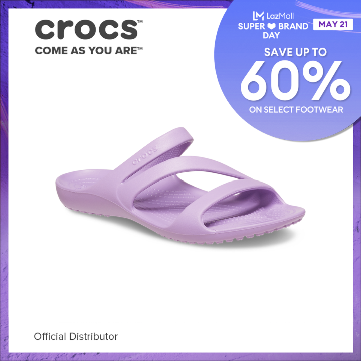 Crocs Women's Kadee II Sandal in Orchid | Lazada