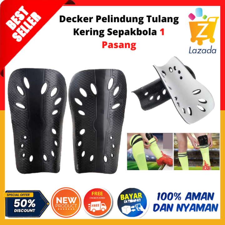 [BISA COD] Decker Pelindung Kaki / Deker Lutut Kaki Pria Bola ...