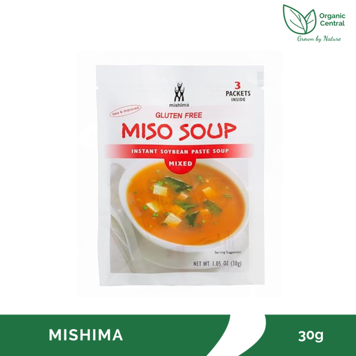Mishima Gluten Free Miso Soup Mixed 30g | Lazada PH