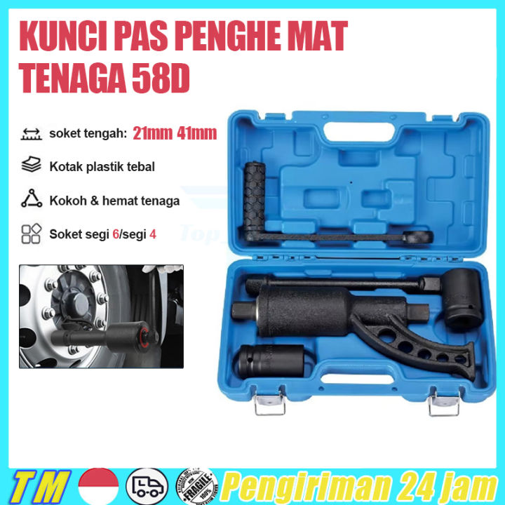 Kunci Roda Truk Asli Kunci Torsi Kunci Dampak Manual Truck Tire Nut ...