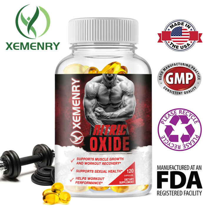 Nitric Oxide Booster - With L-Arginine, Citrulline & Alanine & More ...