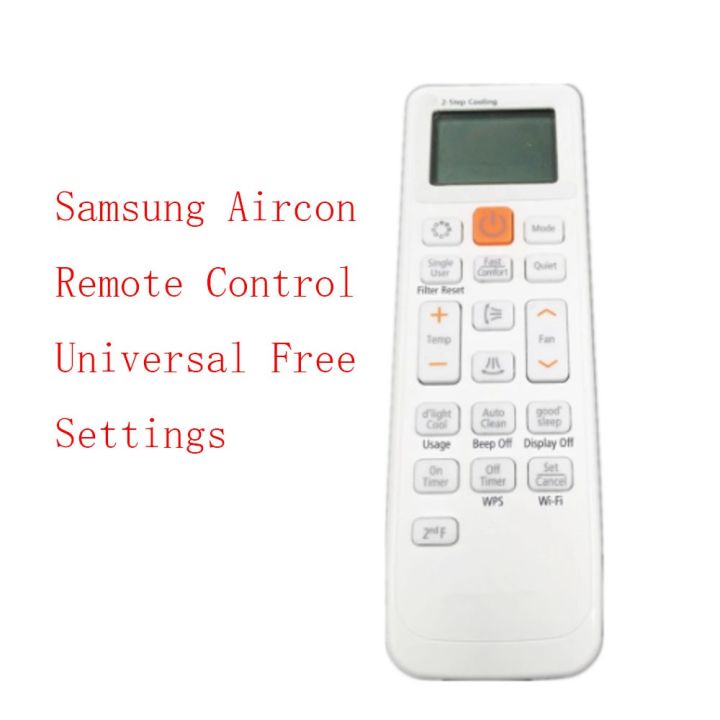Samsung Aircon Remote Control Universal Free Settings | Lazada PH
