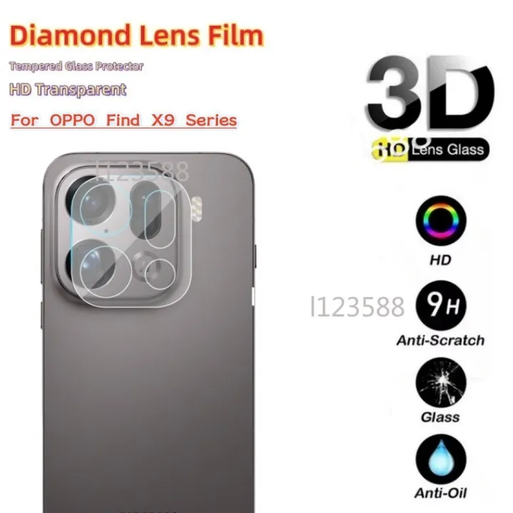 3D Camera Lens Protector Film For OPPO Find X9 Pro X9Pro 5G FindX9 2025 ...