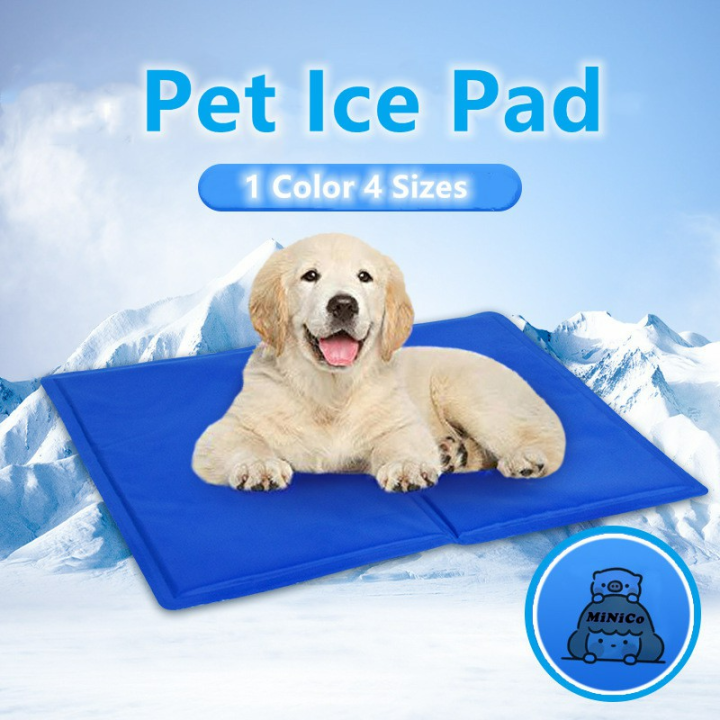 Pet123 MiNiCo Pet Dog Cooling Pad Ice Gel Cool Mat Cat Summer Pet Pad ...