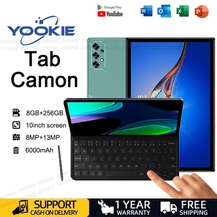 CAMON Tablet Android 10 inch 8GB+256GB Gaming Tablet Original Big Sale ...
