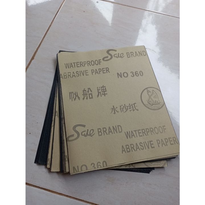 Amplas Duco Waterproof Amplas Kertas Lembaran Ampelas Cat Besi Kayu 1 ...