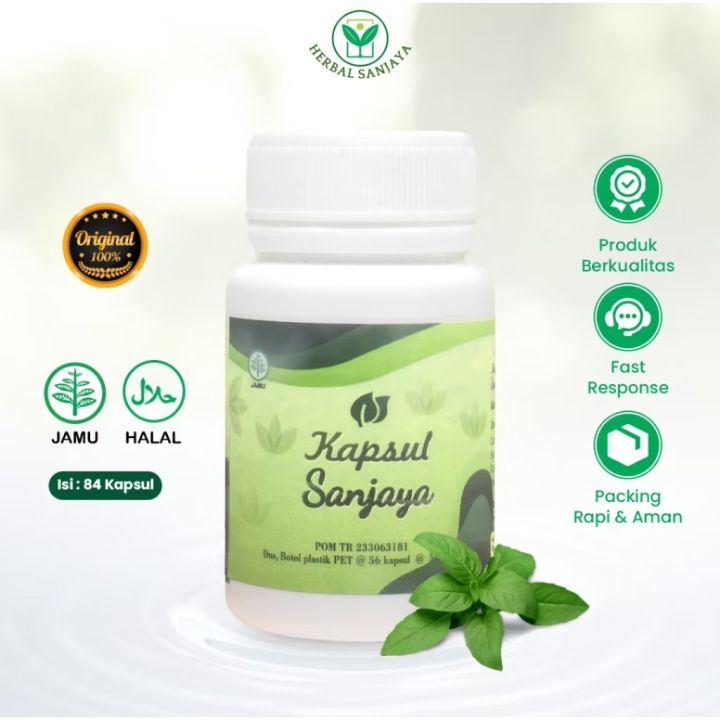 Obat Sanjaya Asli Original Isi 84 kapsul Bisa Menyembuhkan Asam Urat ...