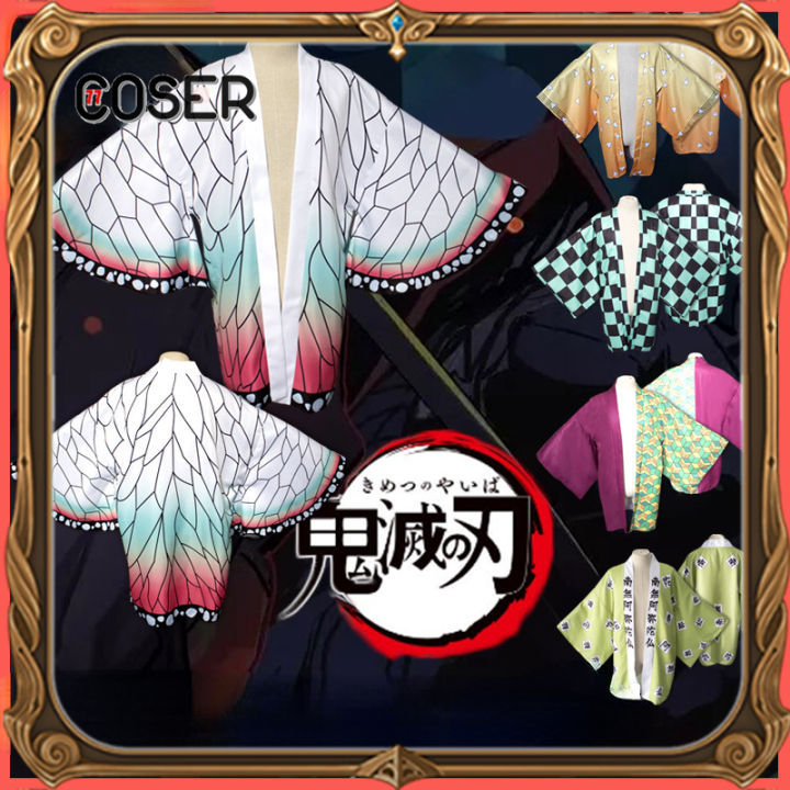 【COSER 77】ชุดคอสเพลย์ Anime เสื้อดาบพิฆาตอสูร ชุดชิโนบุ Demon Slayer ...