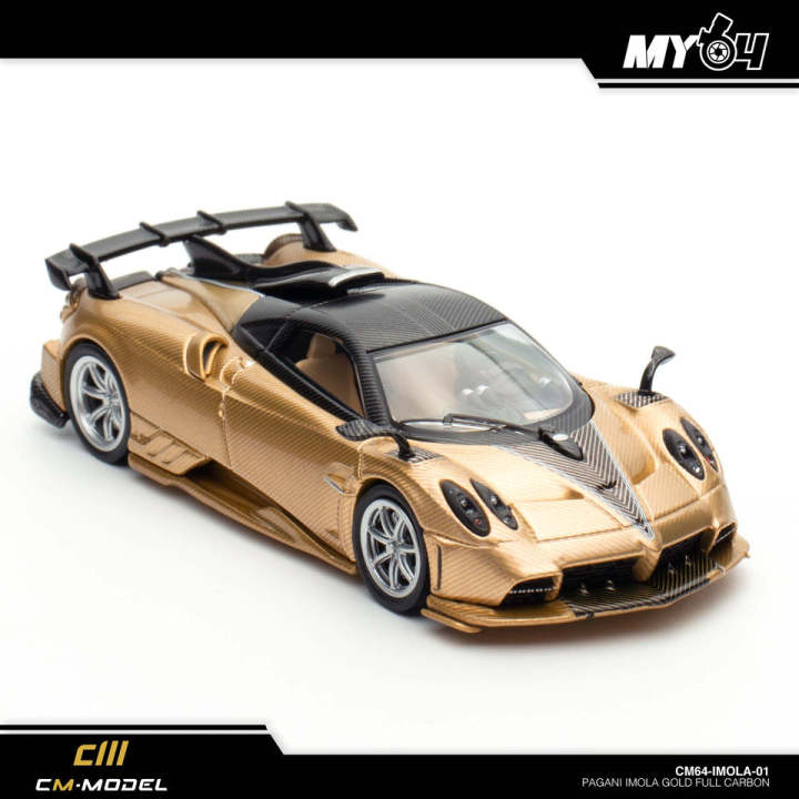 [CM Model] Pagani Imola - Gold Full Carbon | Lazada