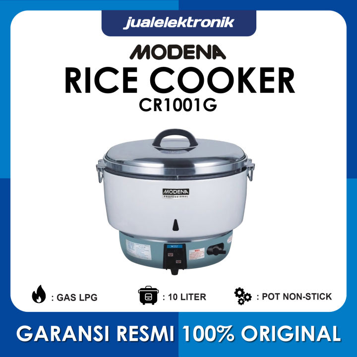 Modena Rice Cooker Gas / LPG 10 Liter - CR1001G | Lazada Indonesia