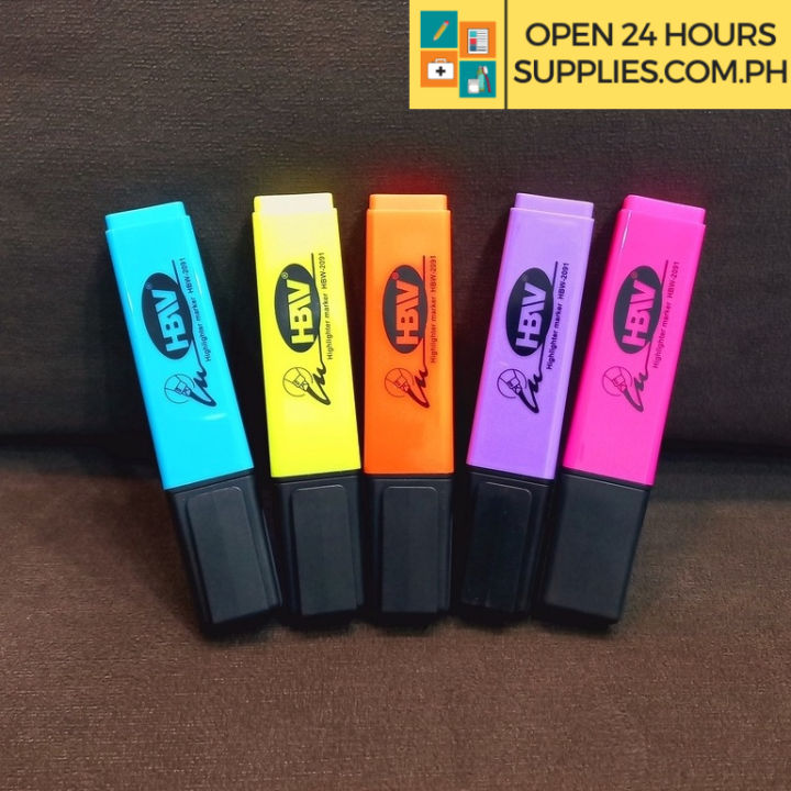 HBW Highlighter Marker 2091 Used to highlight areas of text ...