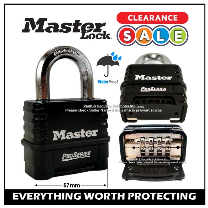 MasterLock Waterproof Combination padlock Weatherproof Combination ...