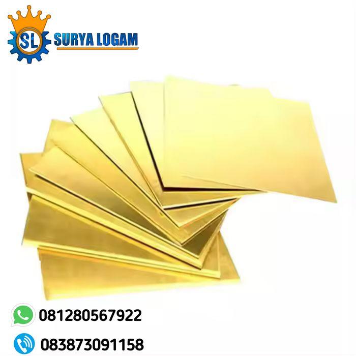 Plat Kuningan 1mm x 360mm x 600mm | Lazada Indonesia