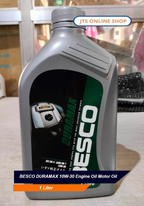 BESCO DURAMAX 10W-30 Engine Oil Motor Oil: 1 Liter | Lazada PH