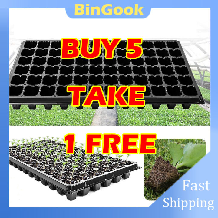 Seedling Tray - Garden balcony seedling tray32/50/72/105/128 Holes ...