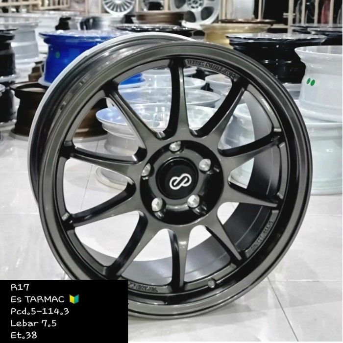 velg racing enkei tarmac ring 17 lebar 7,5 et 38 pnp ertiga terios hrv | Lazada Indonesia