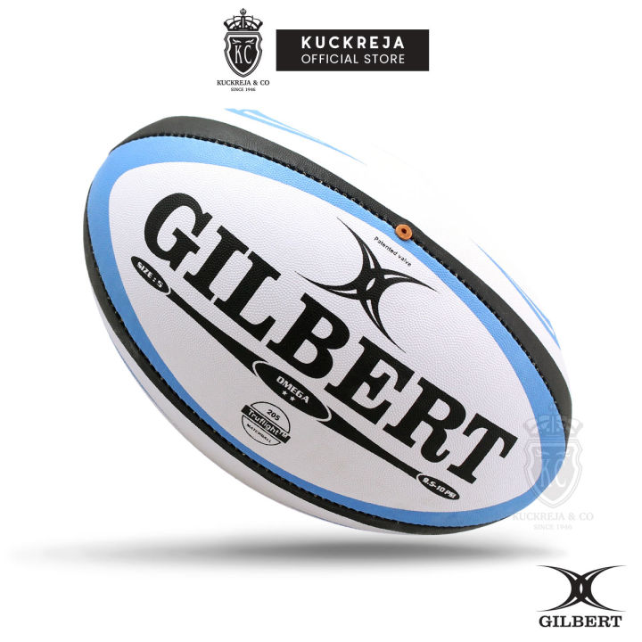 Gilbert Omega Match Rugby Ball - Blue (Size 5, 4, 3) | Lazada Singapore