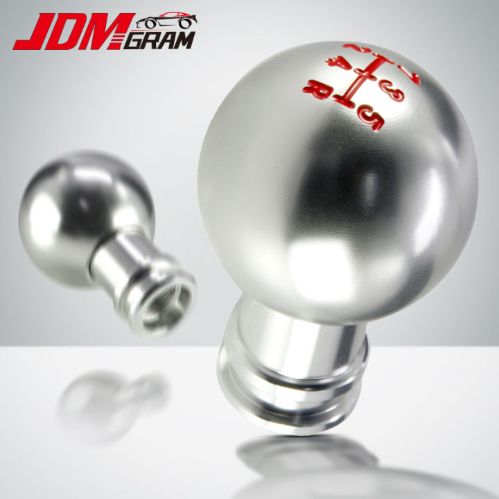 JDMGRAM 5 เกียร์เกียร์ SHIFT KNOB หัวอลูมิเนียมเกียร์ธรรมดาเกียร์ JDM ...