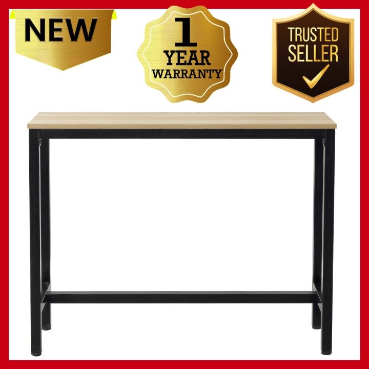 Ofix Tevita Bar Table (120*40) (Brown+White, Brown+Black) | Lazada PH